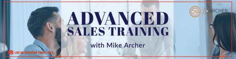 Sales Training with Mike Archer (NEW) – Page | Travel Cafe