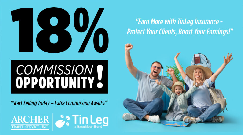 TinLeg Insurance Commission Rate Increase! | Travel Cafe
